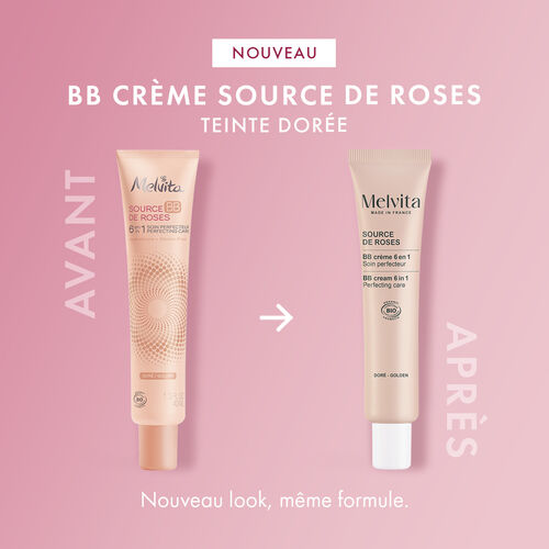 BB crème Source de Roses teinte dorée | Melvita