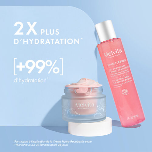 Duo soins hydratation intense Source de Roses | Melvita